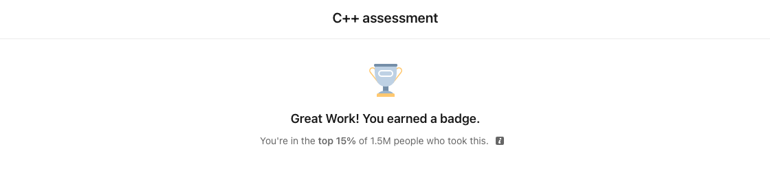 c++ linkedin assessment answers - Theanswershome
