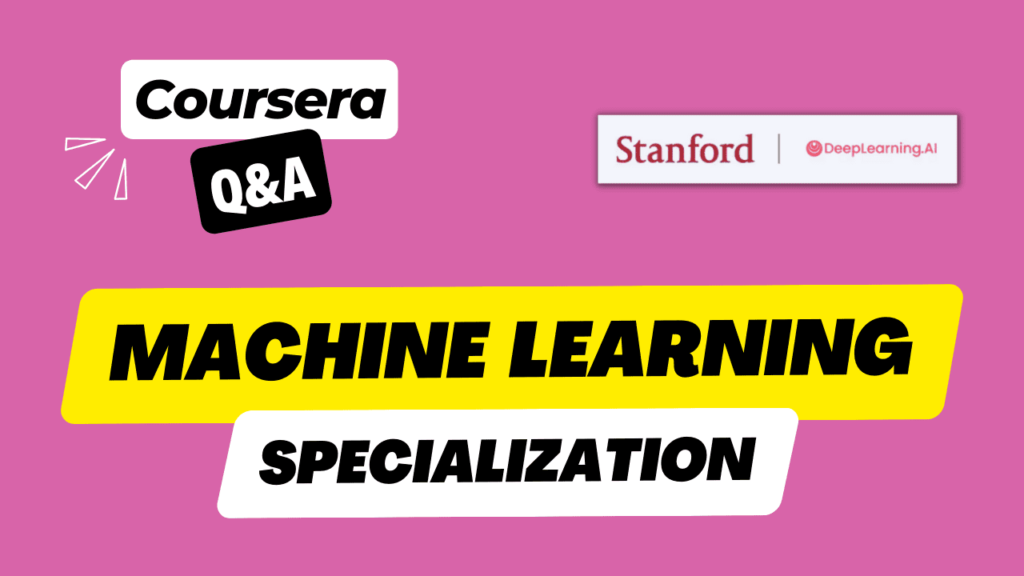 machine learning specialization coursera answers - Theanswershome